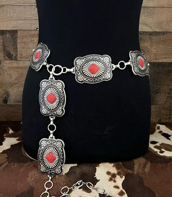 Western Belts – Cowhide and Conchos