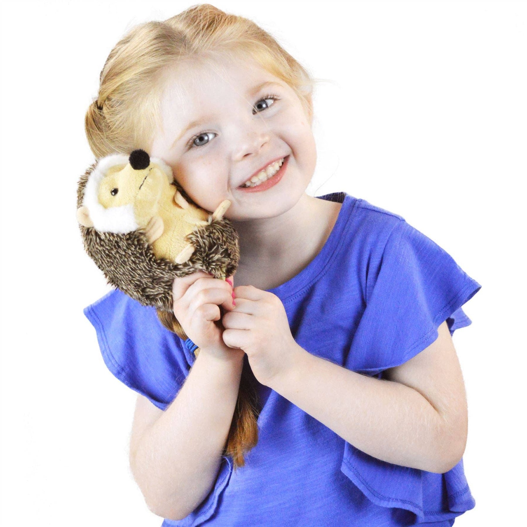 Helena The Hedgehog | 6 Inch Stuffed Animal Plush – Cowhide and Conchos