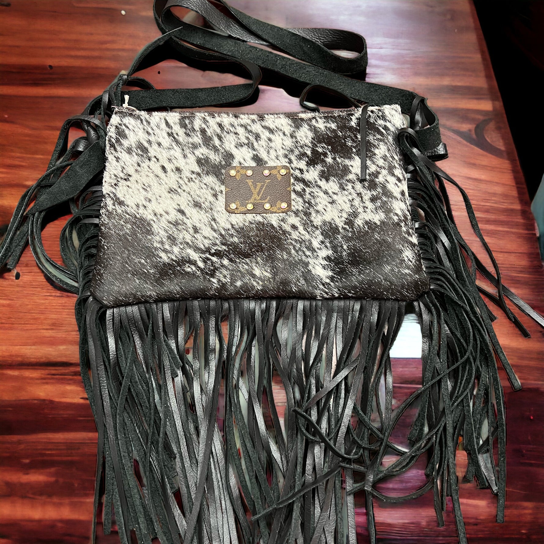 Western Bags & Purses – Cowhide and Conchos